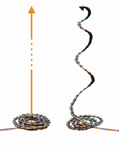 igus - Chain strip for extremely high vertical applications