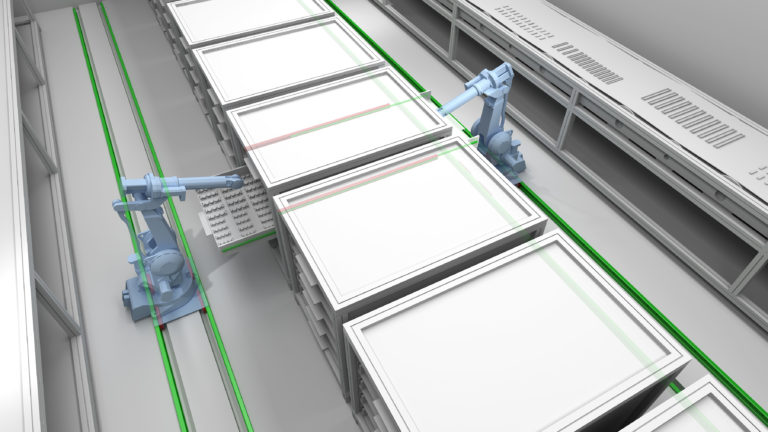 Automated warehouses: linear motion for robotic handling