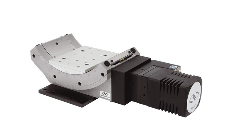 What are goniometer stages and where are they used?