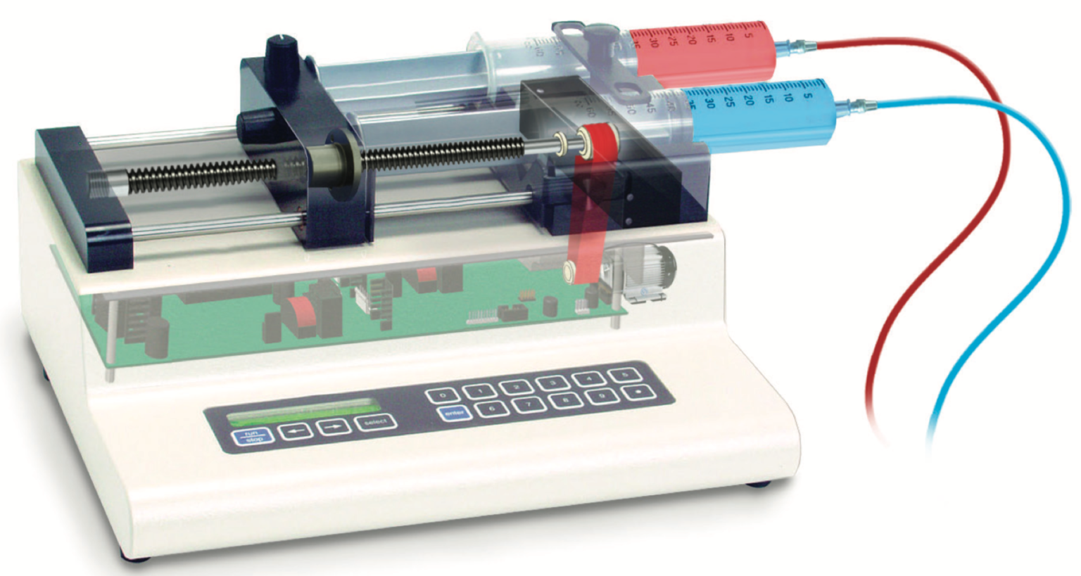 Linear motion in medical applications: Lead screw driven syringe pumps