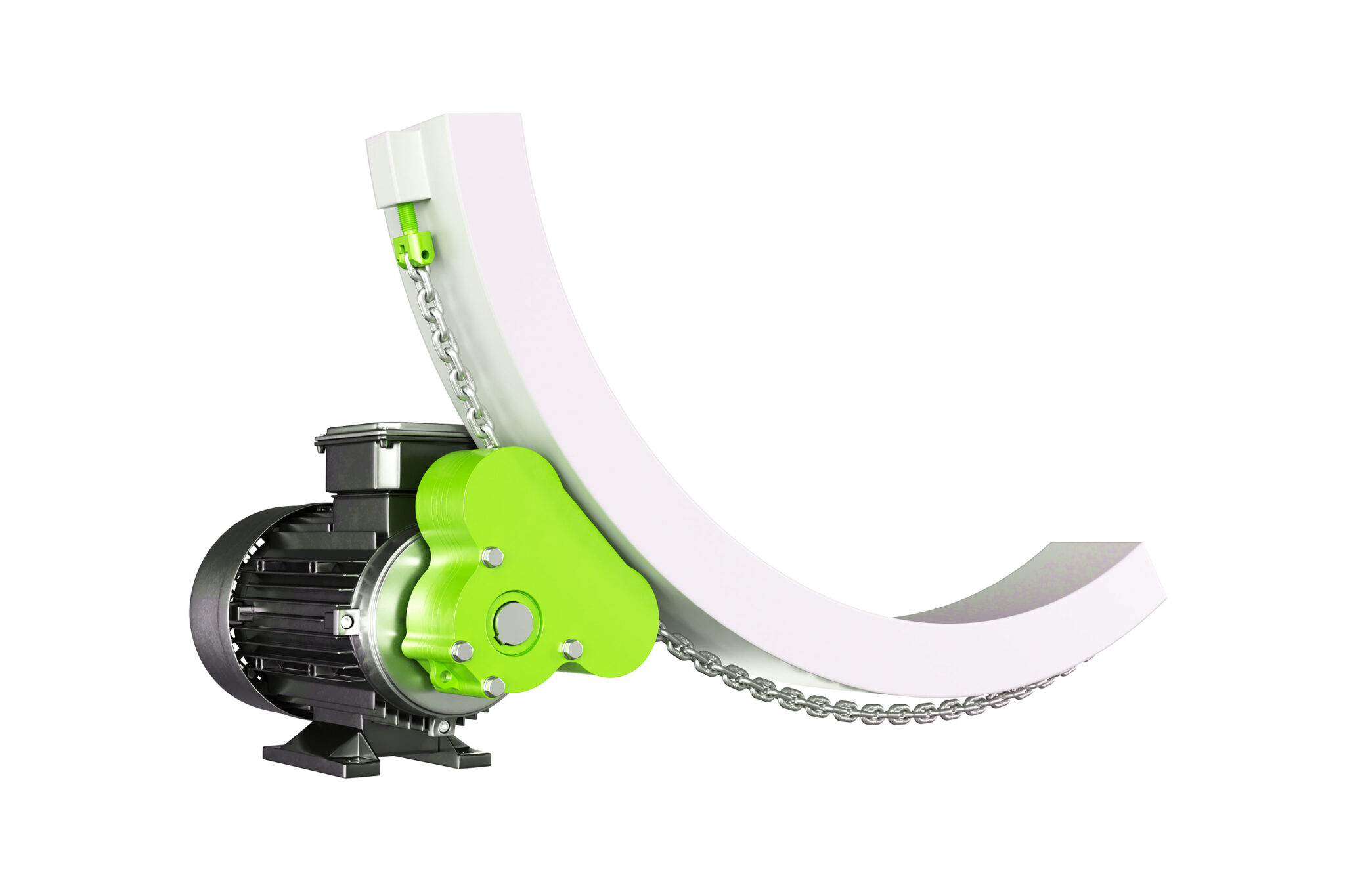 Omega Drive technology outputs linear or rotational motion