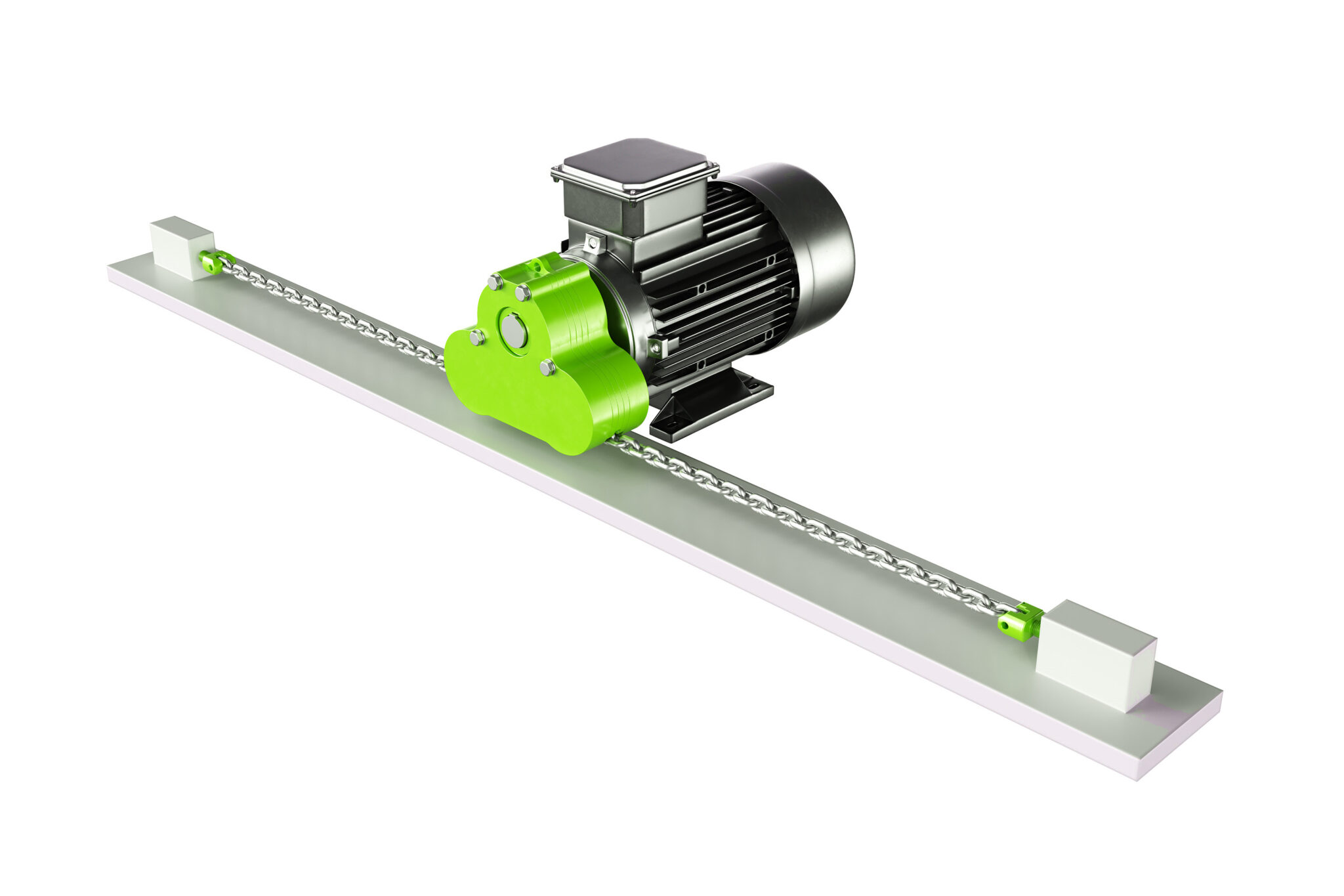 Omega Drive technology outputs linear or rotational motion